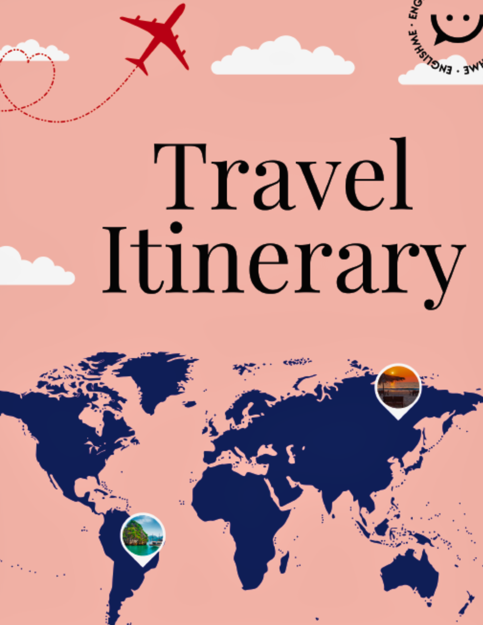 Recursos Digitales | Detalles de Travel Itinerary Journal